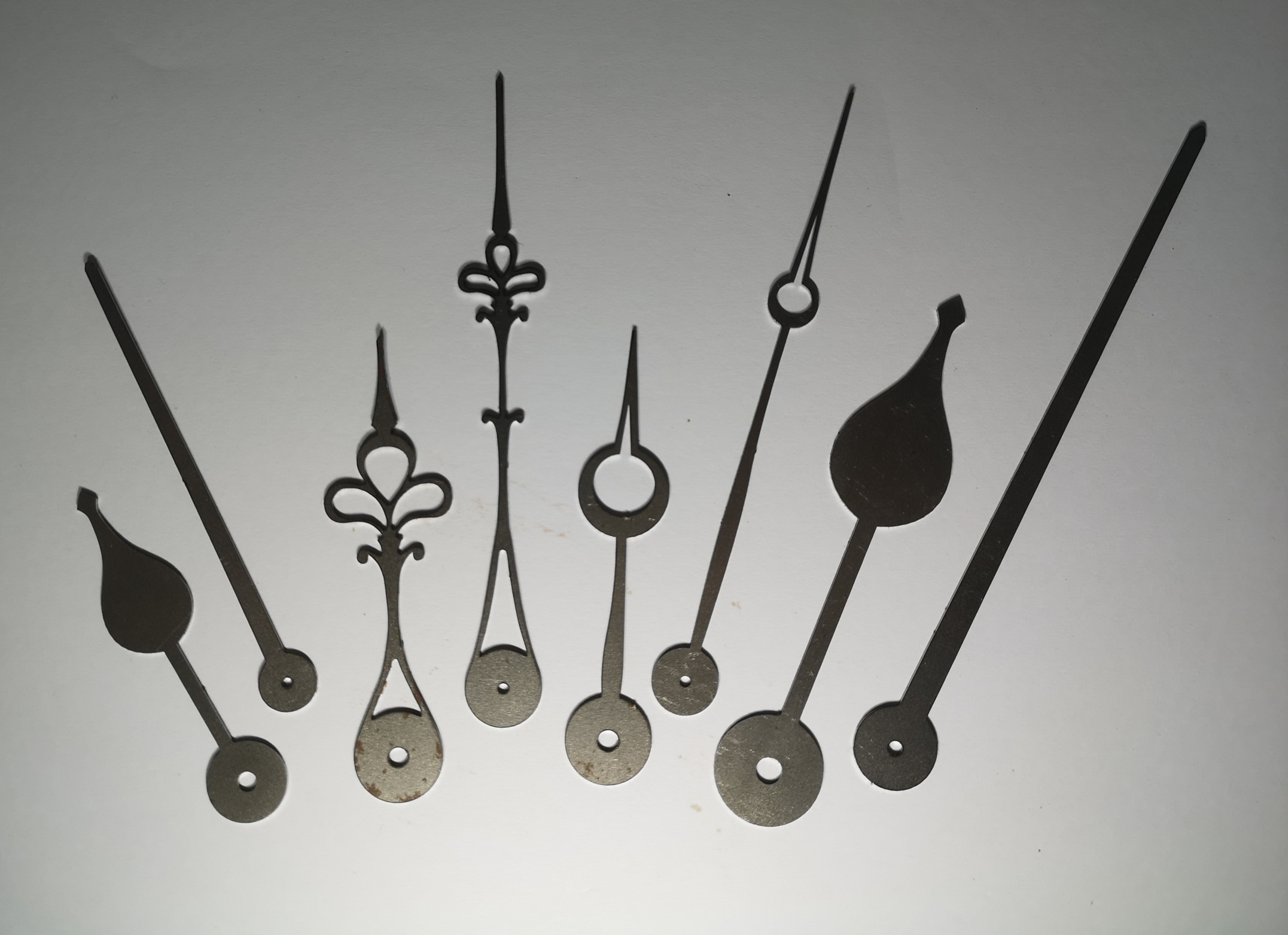 Fusee Dial Clock Hands for English Dial Clocks